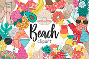 Beach Clip Art Bundle