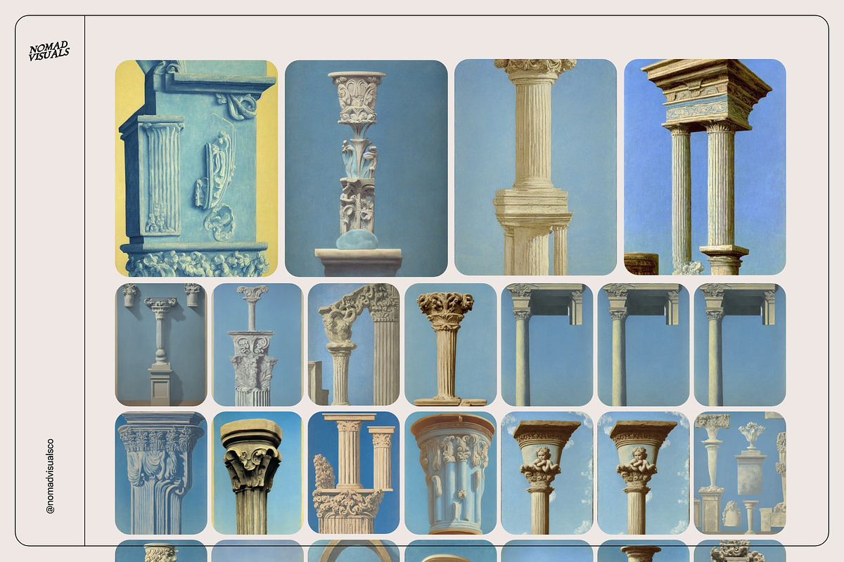 Classical Surrealism, a Decorative Illustration by Nomad Visuals