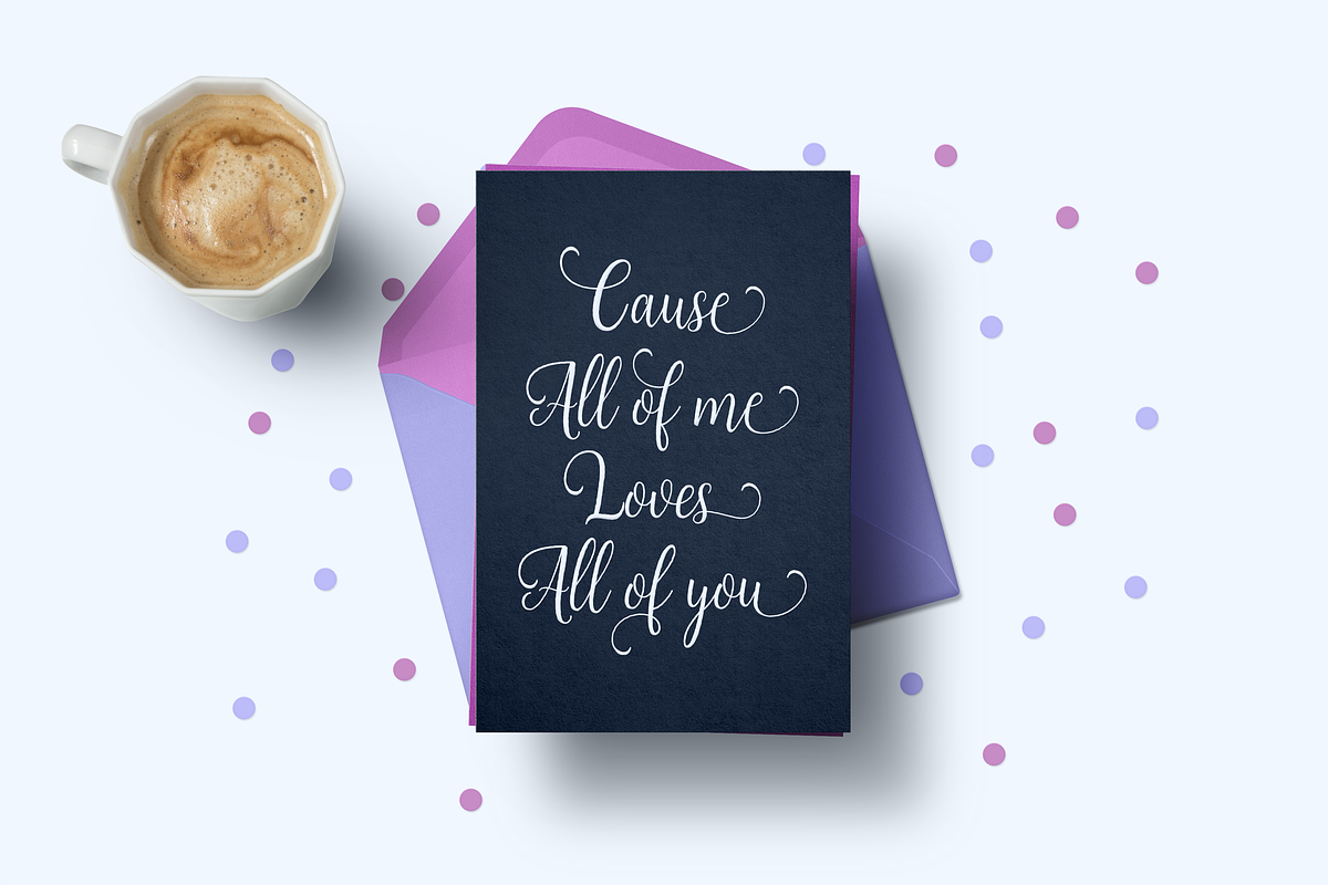 Sweetheart Script, a Script Font by Unicode Studio