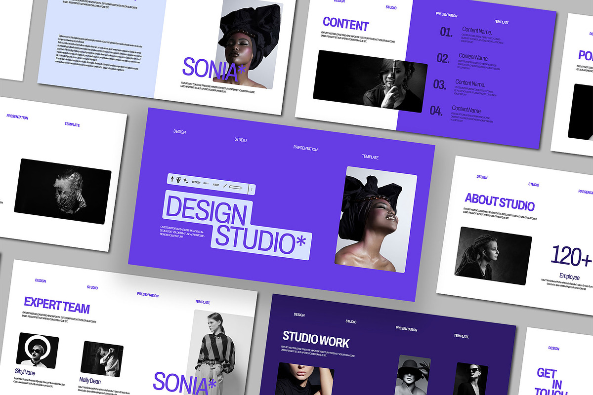 Design Studio Presentation Template