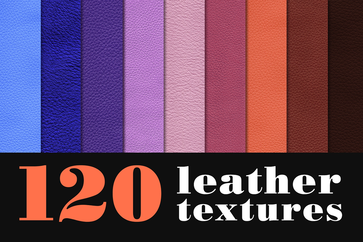 120 Leather Texture pack