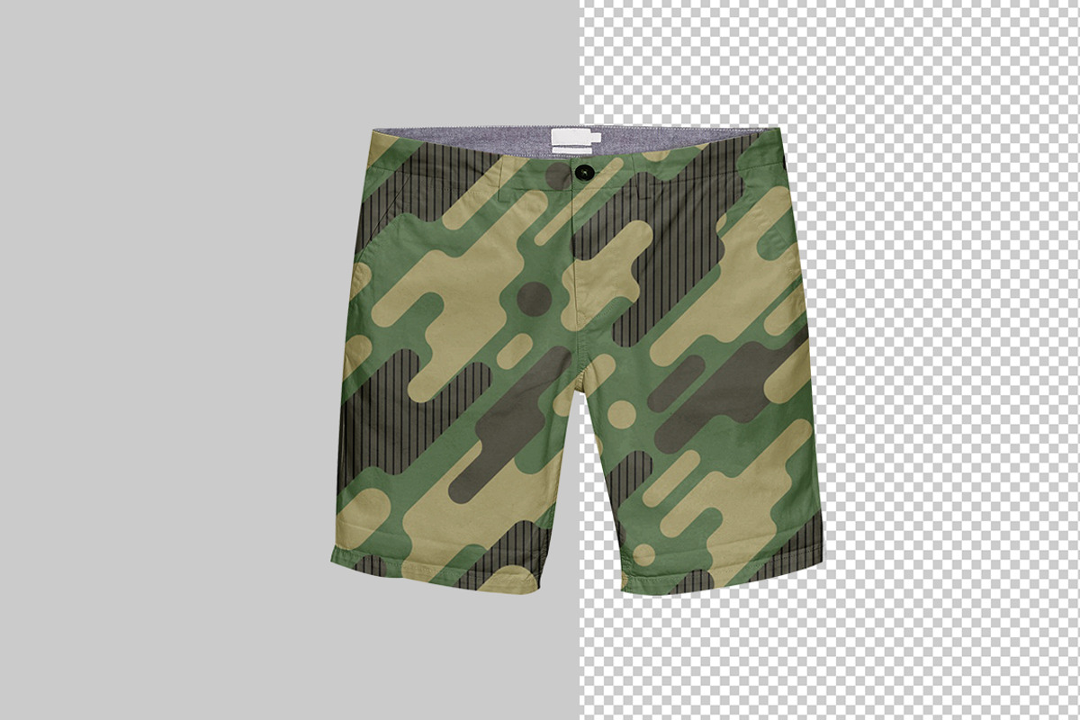 Short Mock-up, a Bottom Mockup by Mock-up Store