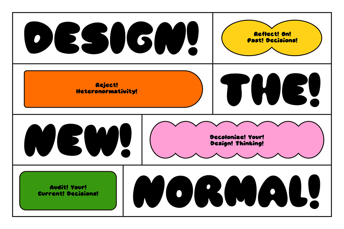 Modim – Playful Bubble Display Font