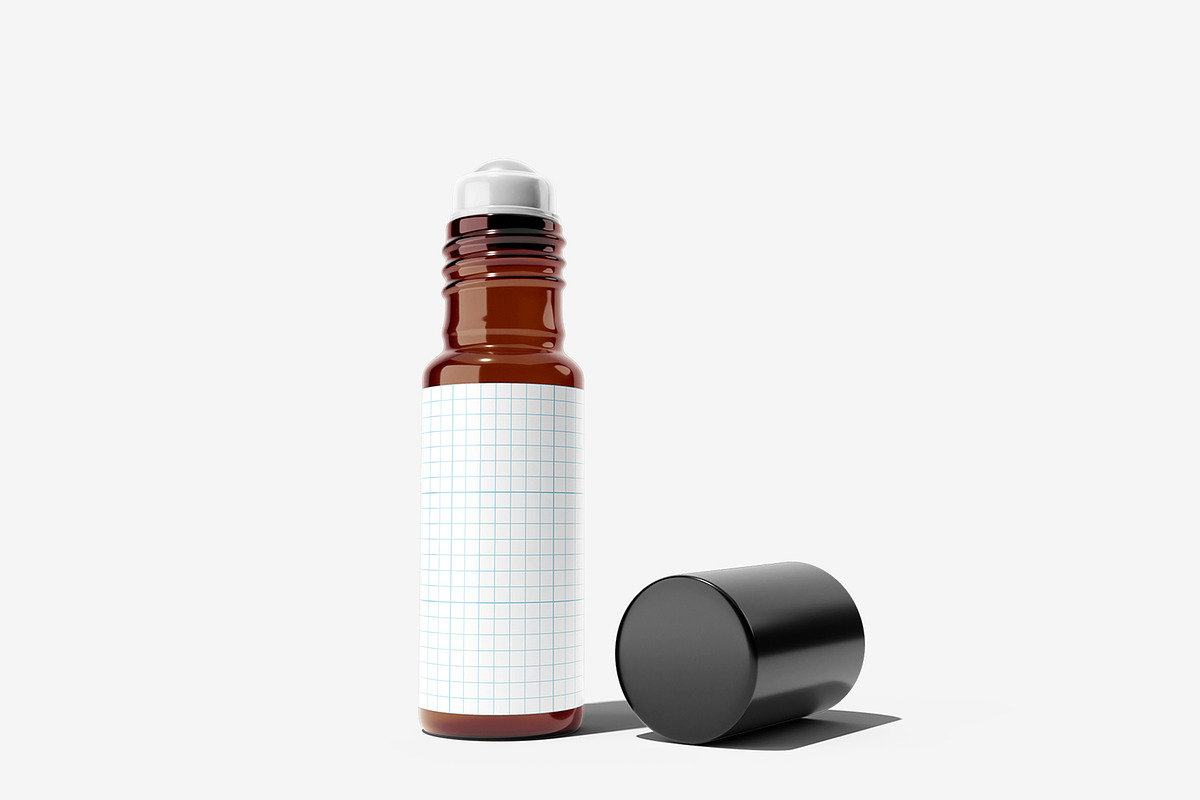 5ml Bottle Roll On Mockup Vol.1, a Packaging Mockup by Akebareee