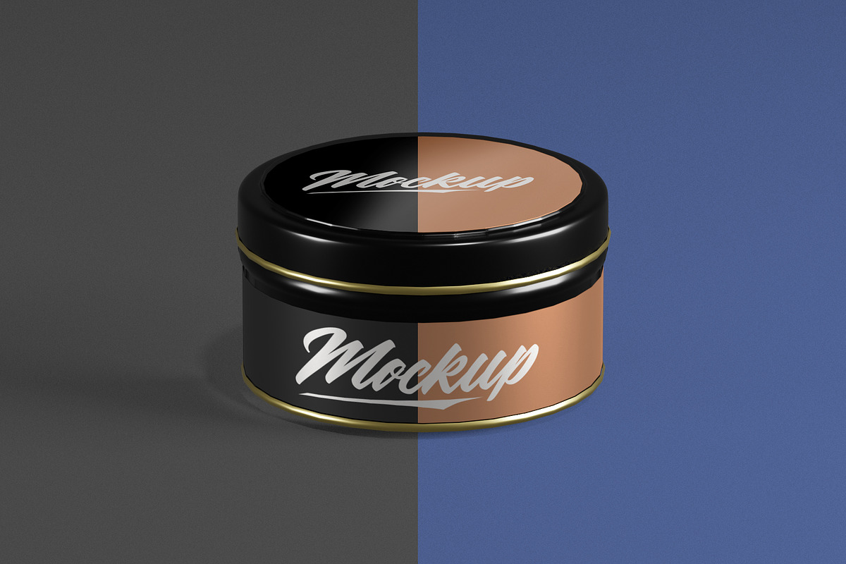 Realistic Pomade Container Mockup, a Cups & Container Mockup by Goods ...
