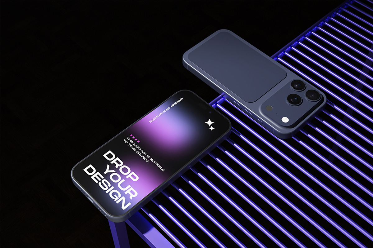 Stylish iPhone 17 Mockup