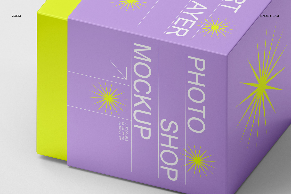 Paper Box Mockup Set (3 PSD)