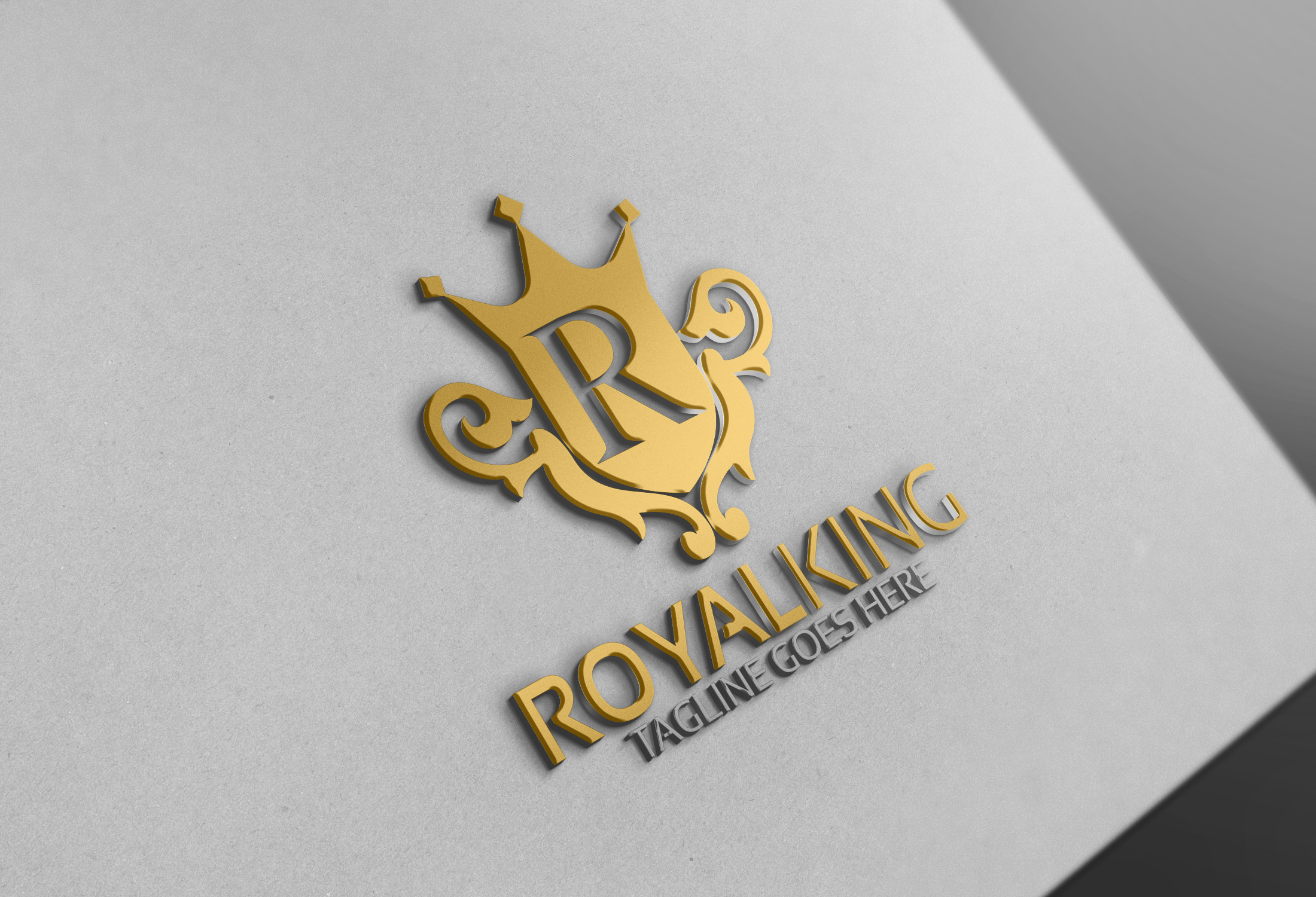 Royal King Logo, a Branding & Logo Template by Josuf Media | Creative ...