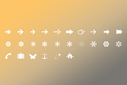 240 Vector Icons Pack, an Icon by Prosymbols