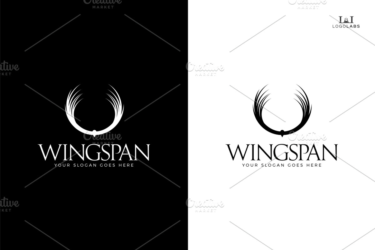 Wingspan Logo, a Branding & Logo Template by LogoLabs