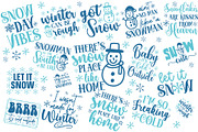 Winter Snow Vibes SVG,, an Object Illustration by Vector Portal
