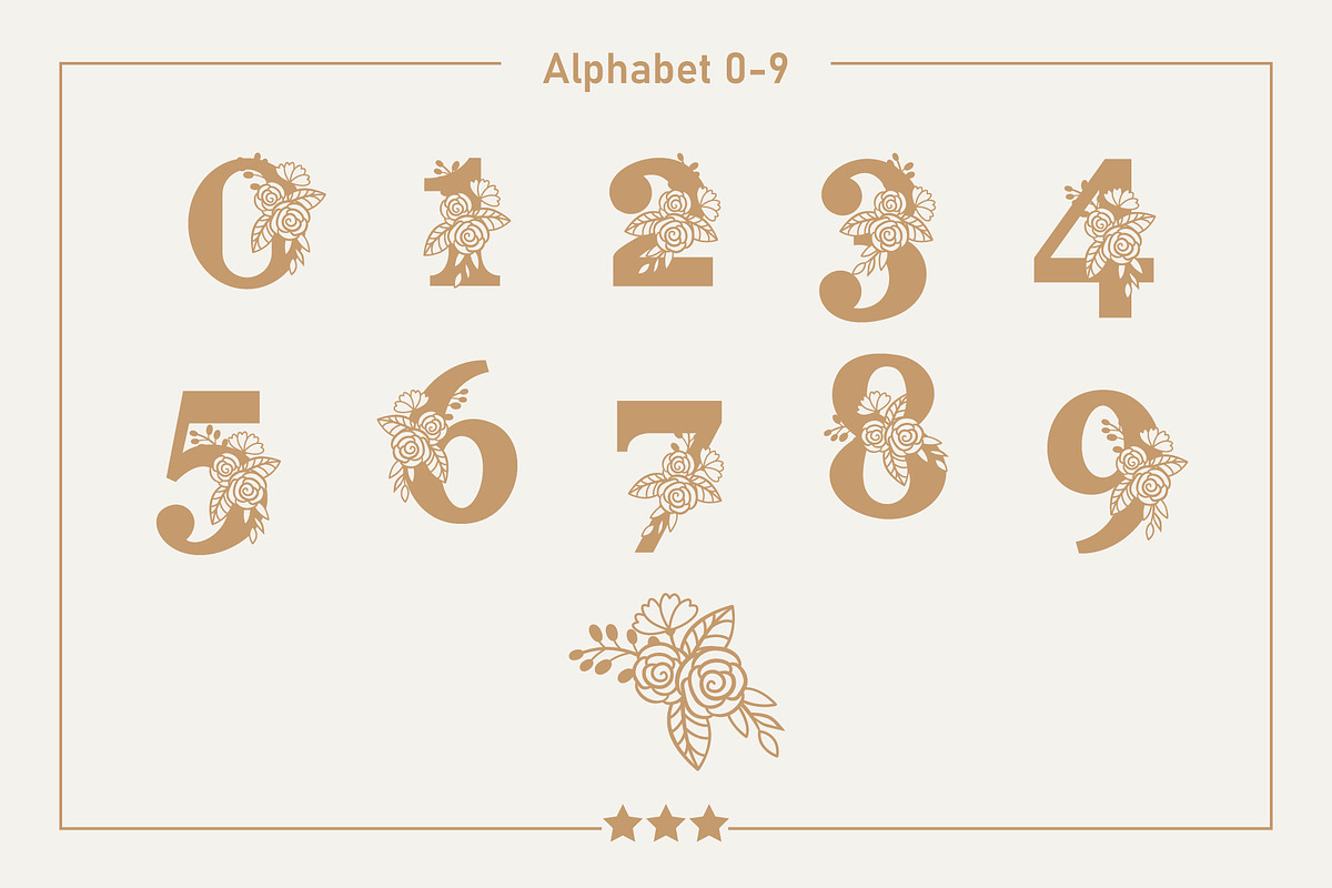 Iris Monogram Fonts, a Serif Font by Fox7 By Rattana | Creative Market