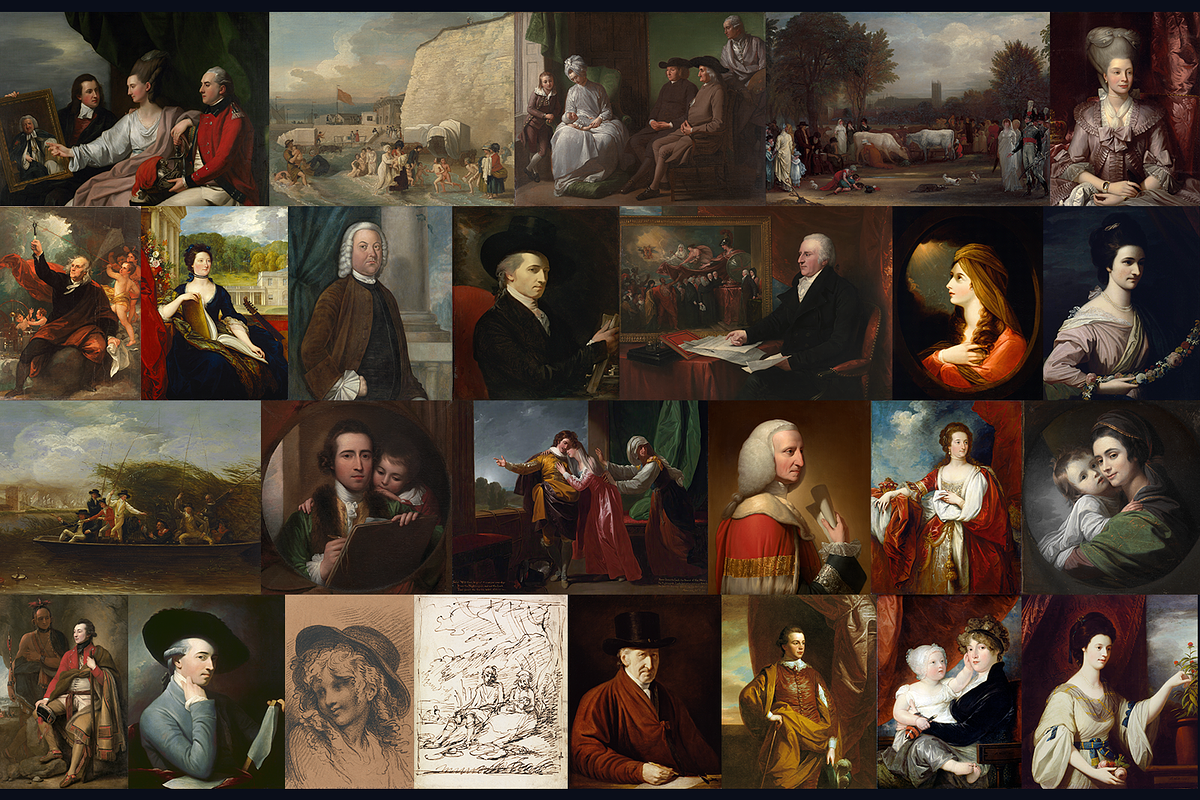 70+ Benjamin West Paintings, a Person Illustration by Digital Museum