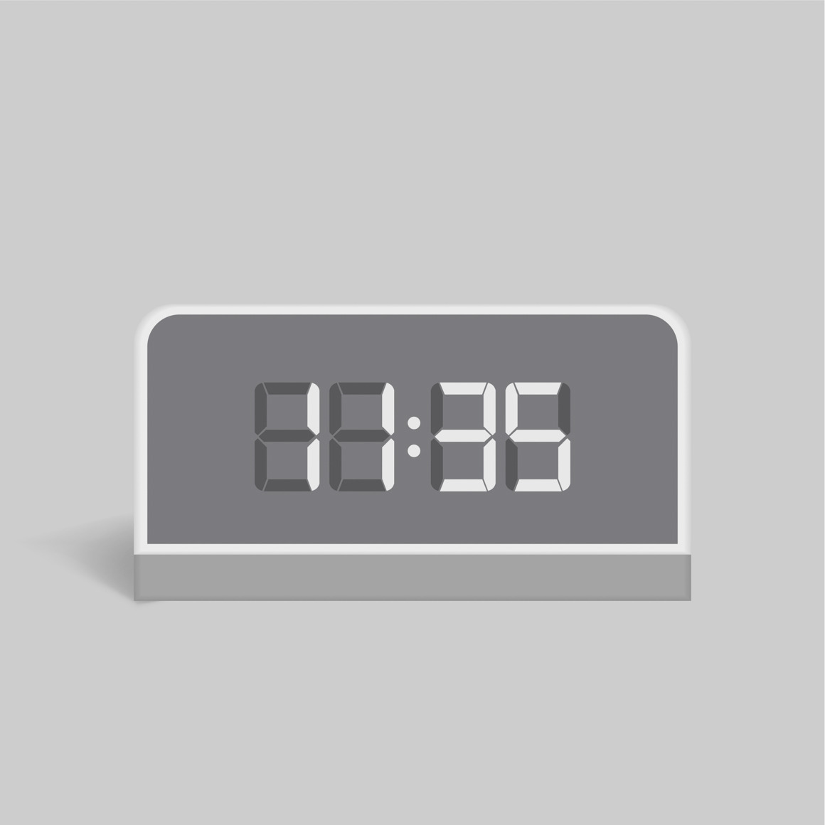 Vector image of digital alarm clock, an Illustration by rawpixel
