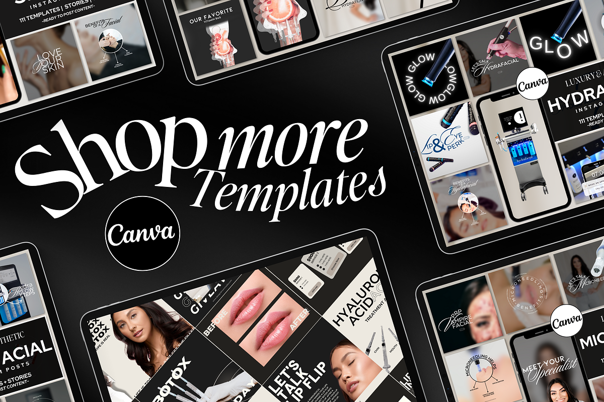 Luxury Botox Filler Instagram Reels | Creative Market