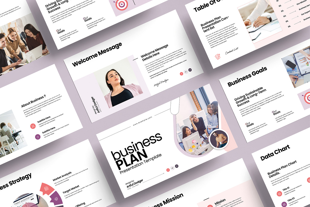 Business Plan Presentation Template