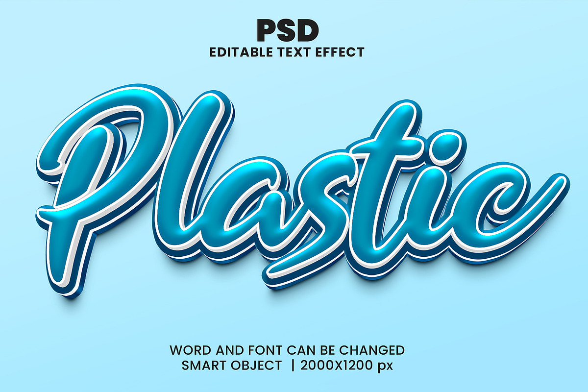 Photoshop 3d Text Effect Bundle 2, a Layer Style Add-On by bdrobin