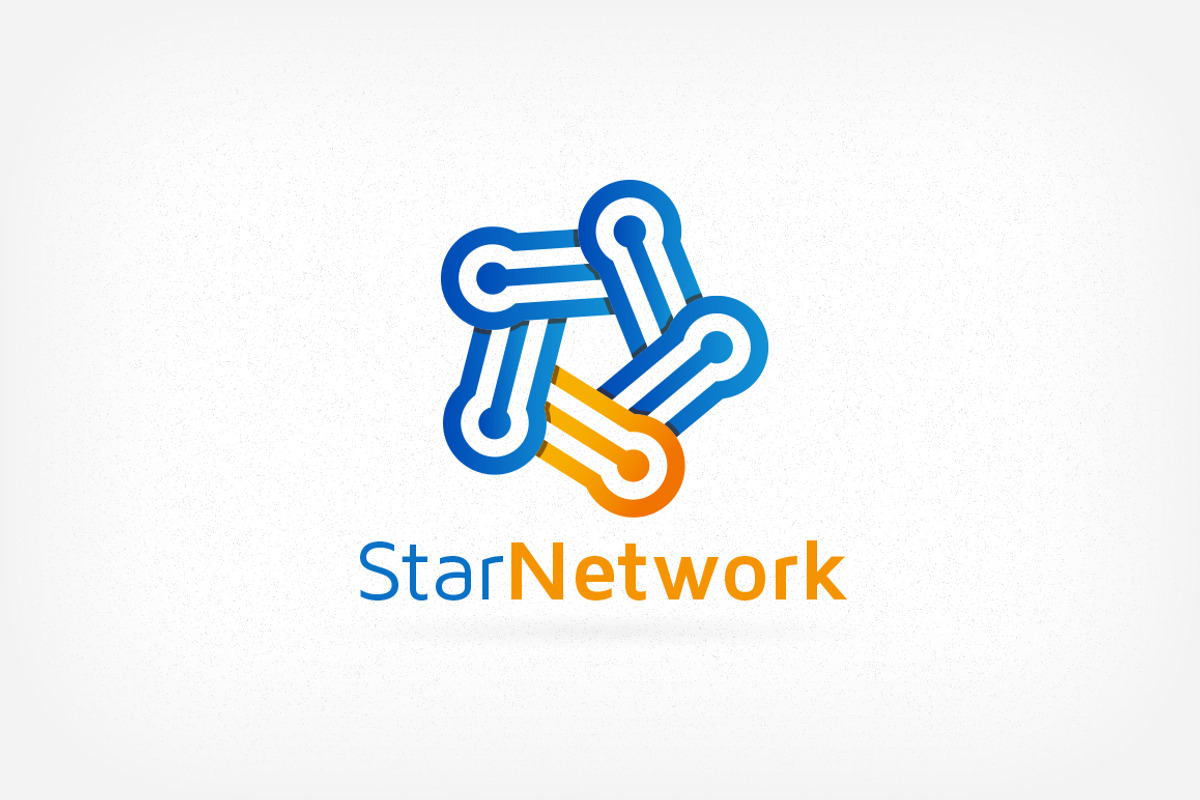 Star Network Logo, a Branding & Logo Template by NasirGrfx
