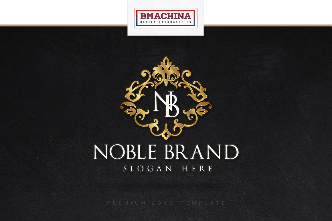 Noble Brand Logo, a Branding & Logo Template by BMACHINA Labs.