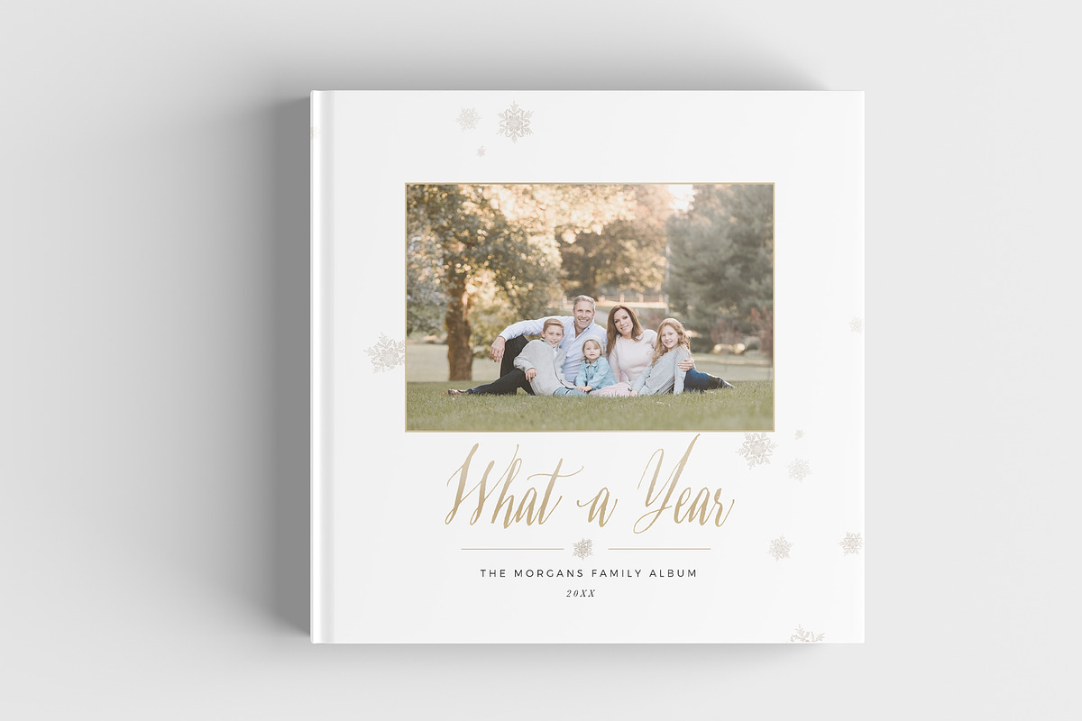 Photo Album Cover Template, a Stationery Template by By Stephanie Design