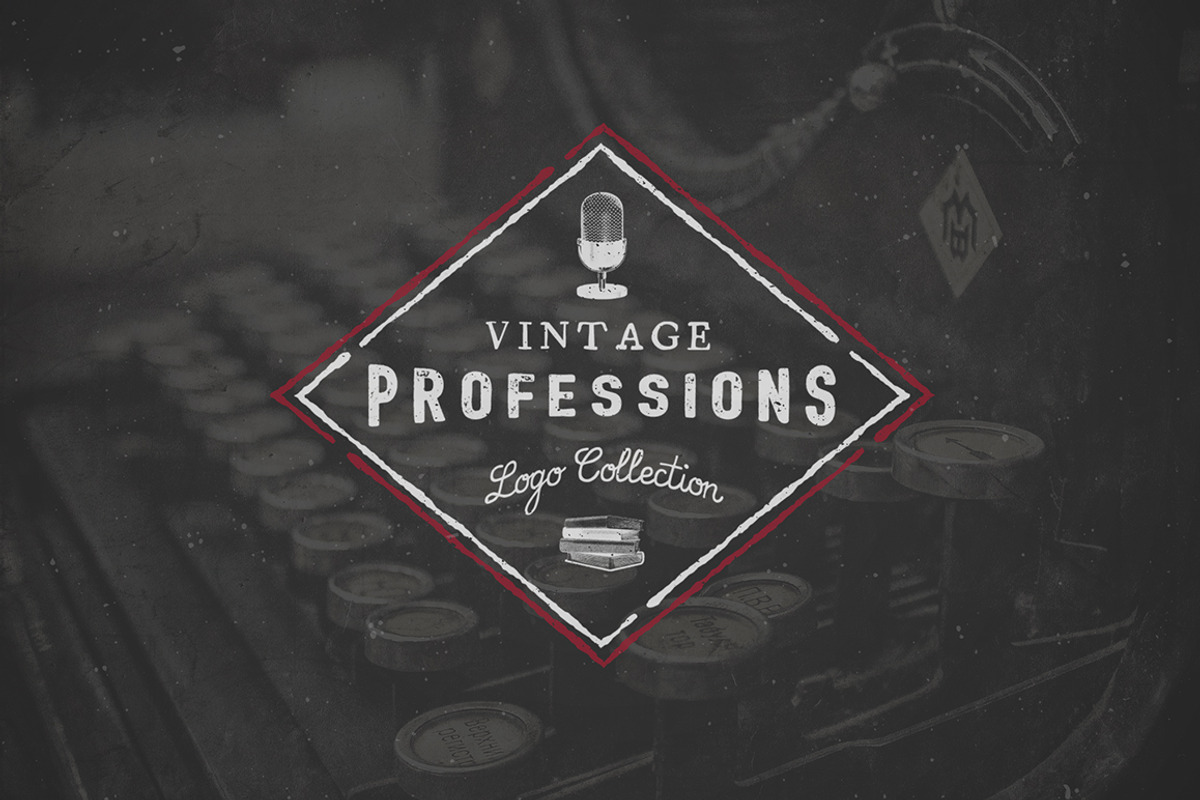 Vintage Professions Logos, a Branding & Logo Template by DesigNoa