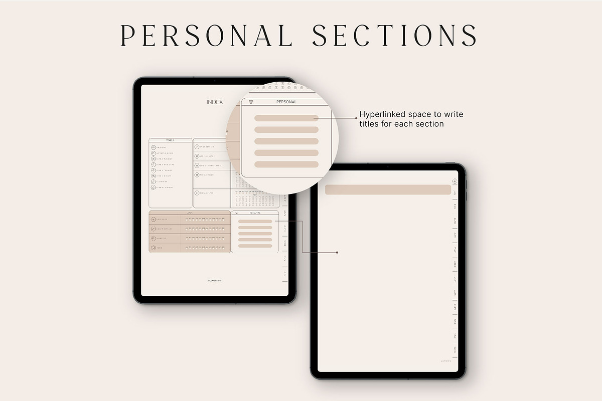 Undated Digital Planner | GoodNotes
