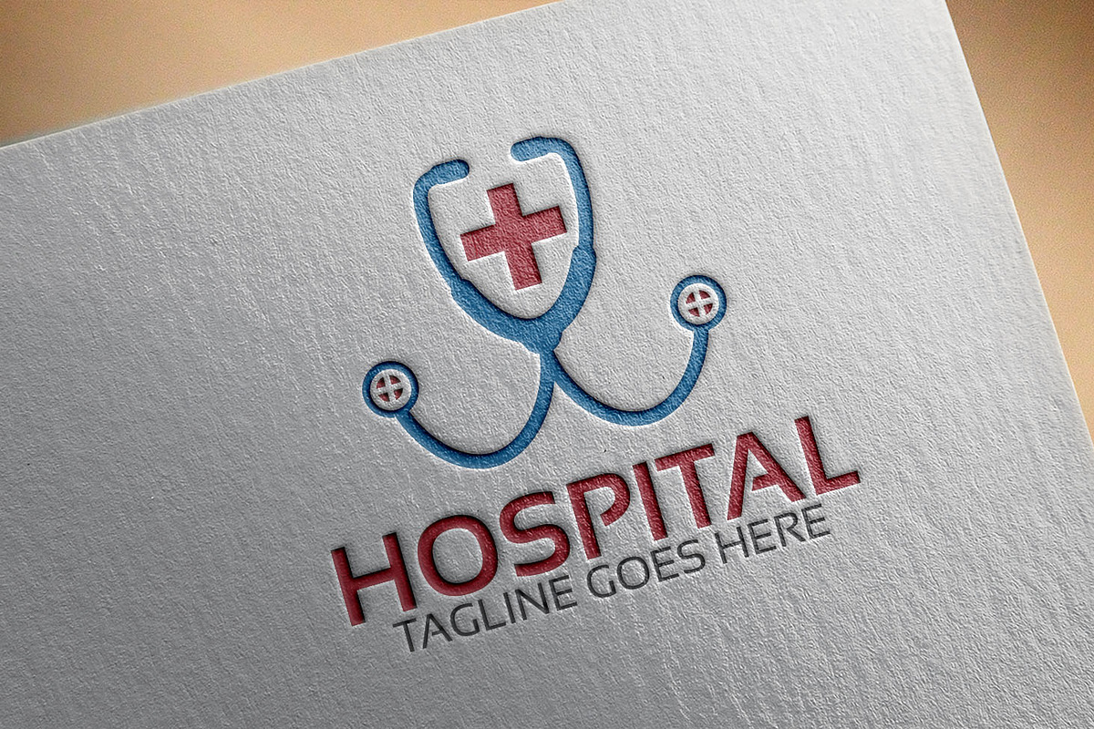 Hospital Logo Template, a Branding & Logo Template by Josuf Media