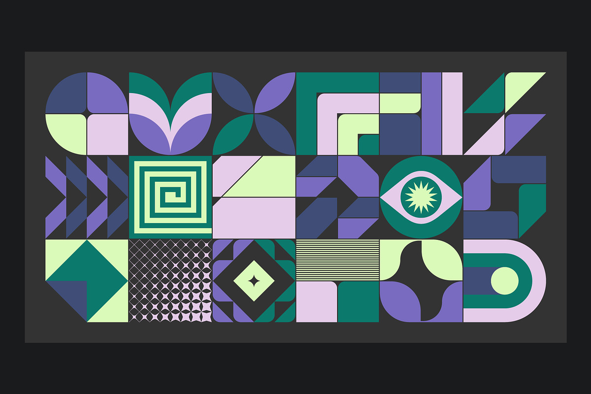 Geometrica - Vol.3 (Big Bundle), an Object Graphic by Léo Alexandre