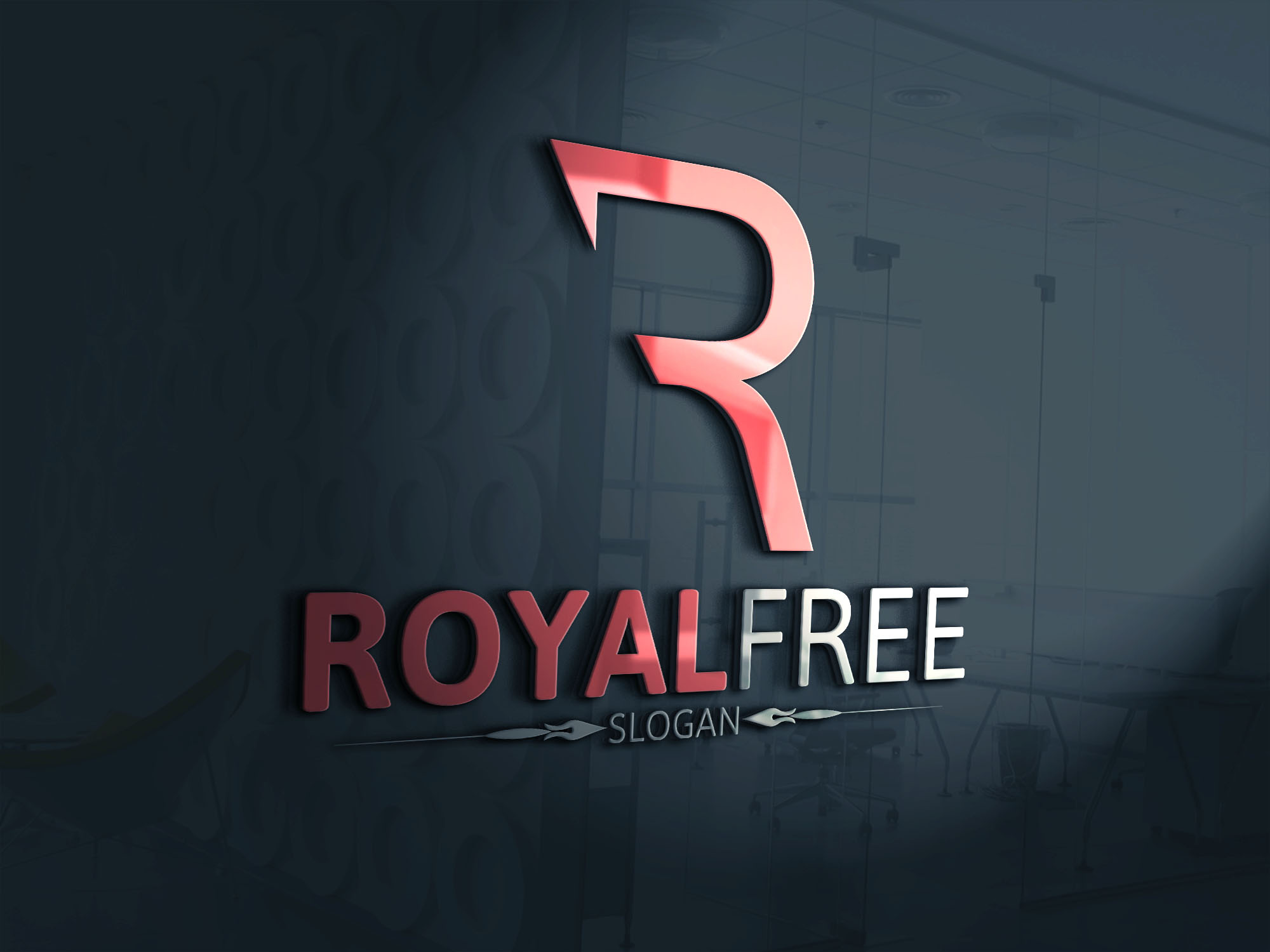 Royal Free / R Letter Logo, a Branding & Logo Template by Josuf Media