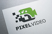 Pixel Video Logo, a Branding & Logo Template by Heavtryq Design