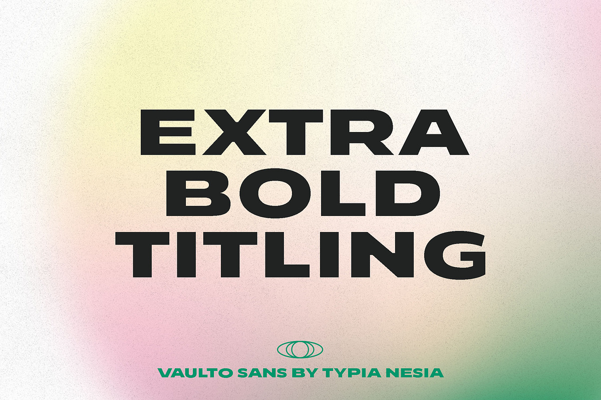 Vaulto - Extended Sans, a Sans Serif Font by Typia Nesia