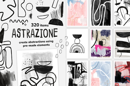 Abstract Shapes | Graphic Objects ~ Creative Market