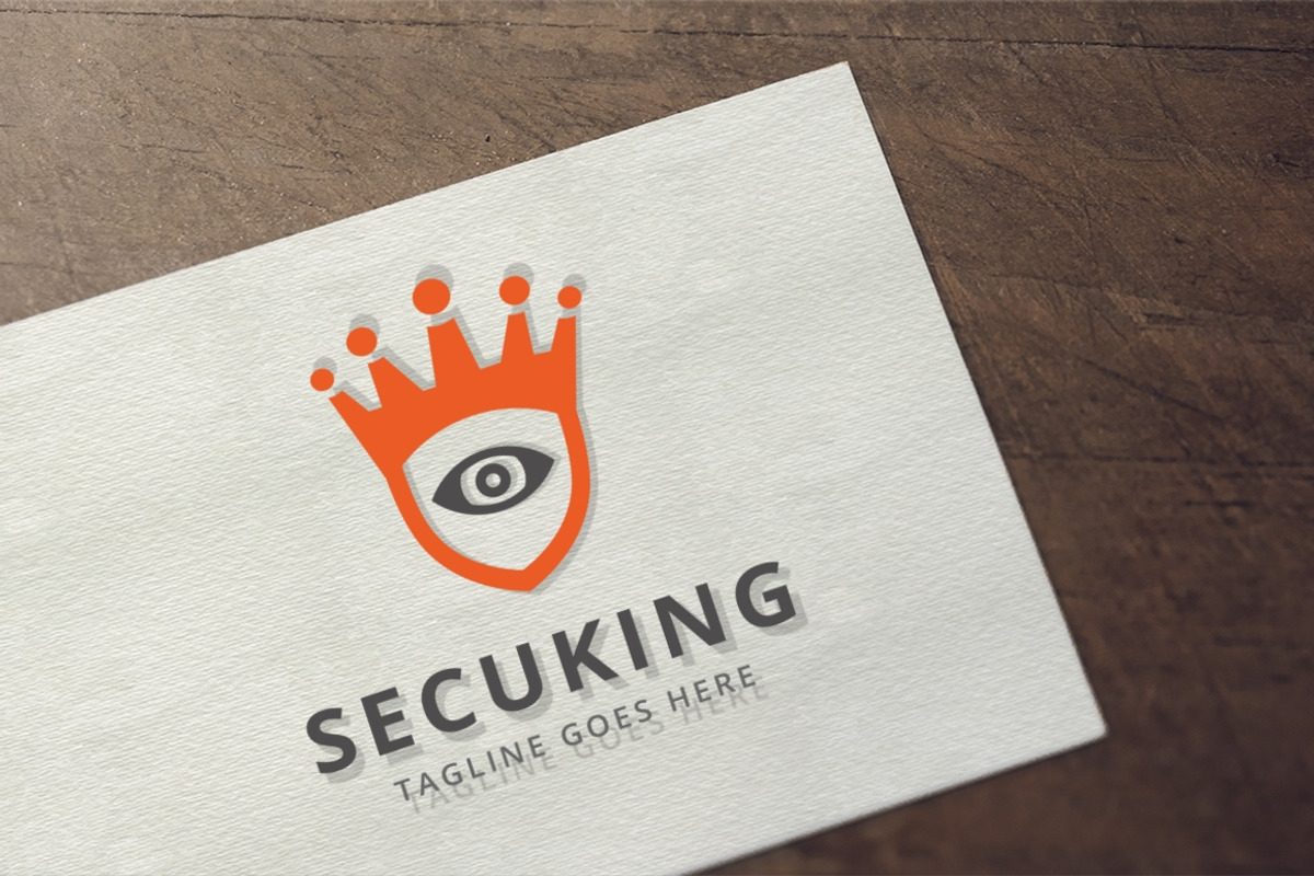 Secure King Logo, a Branding & Logo Template by Design_Planet