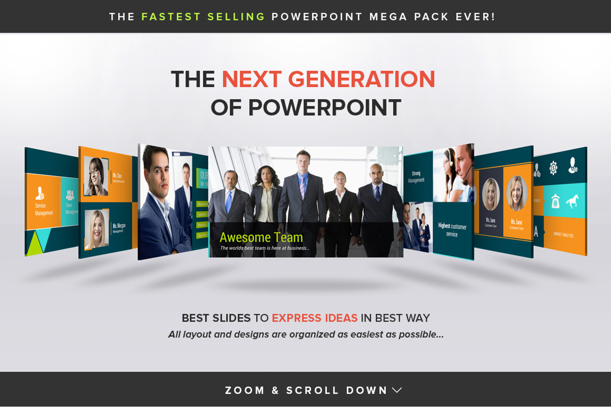 Best Sellers PowerPoint Mega Pack, a Presentation Template by ...