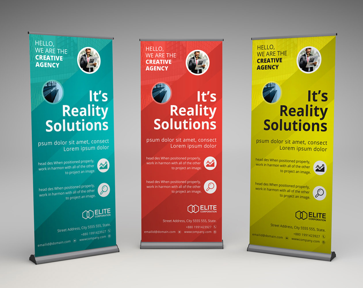 X Banner, a Marketing Template by Design'sTRIBE