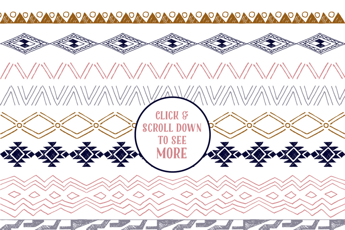 Native American Graphics & Patterns, an Illustration by becky nimoy