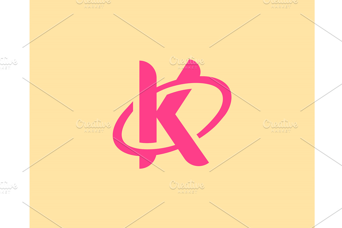 Revolving letter K modern logo icon, a Branding & Logo Template by Bureau