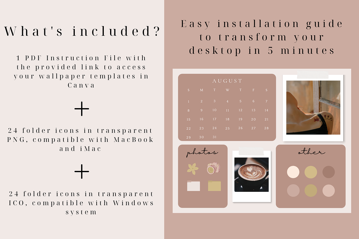 Desktop Calendar Wallpaper Organizer