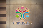 Group People Logo, a Branding & Logo Template by essegraphic