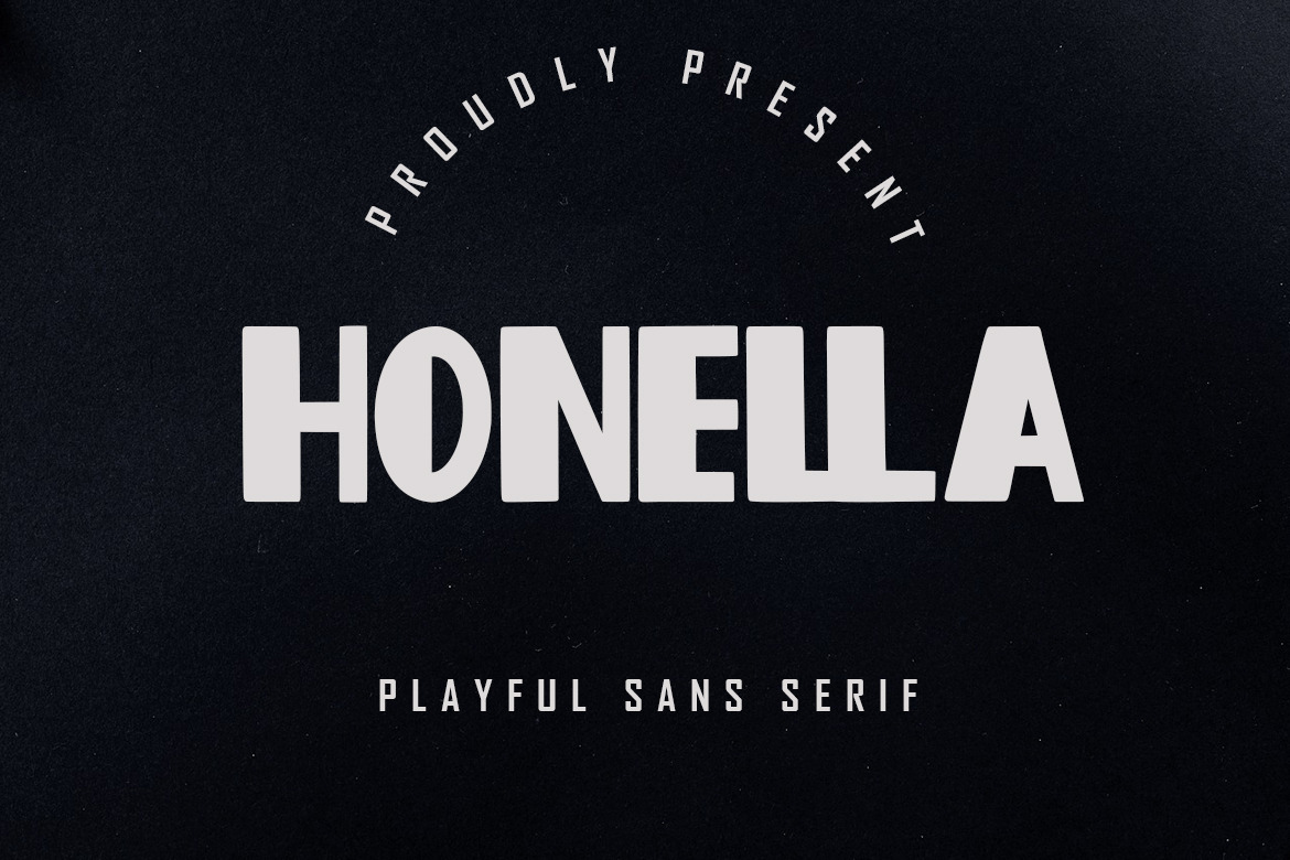 Honella - Playful Sans Serif, a Sans Serif Font by skiiller studio