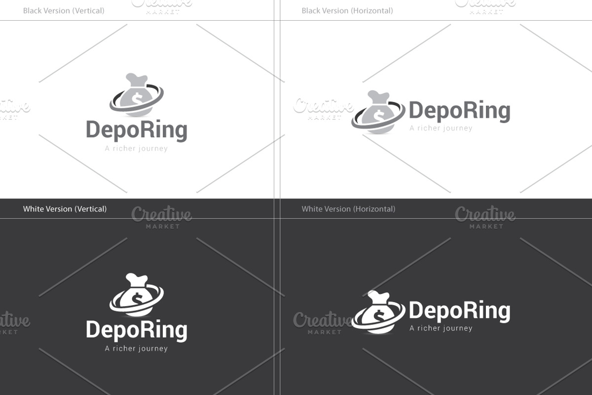 Deposit Wheel Logo, a Branding & Logo Template by ArtFusion