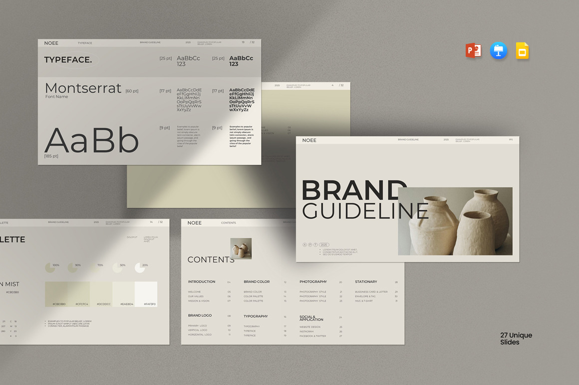Brand Guidelines Presentation, a Presentation Template by Dream-Lab