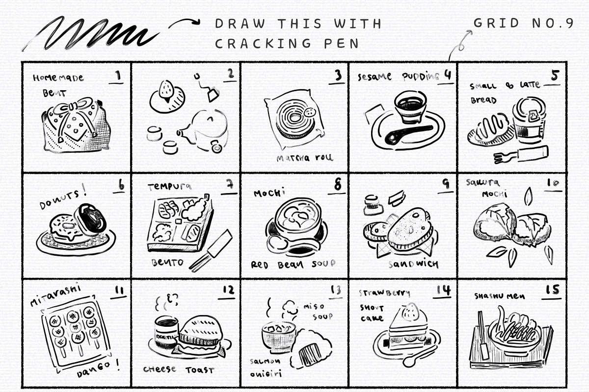 28 Ballpoint pen procreate brushes, a Brush Add-On by ProcreateiBox