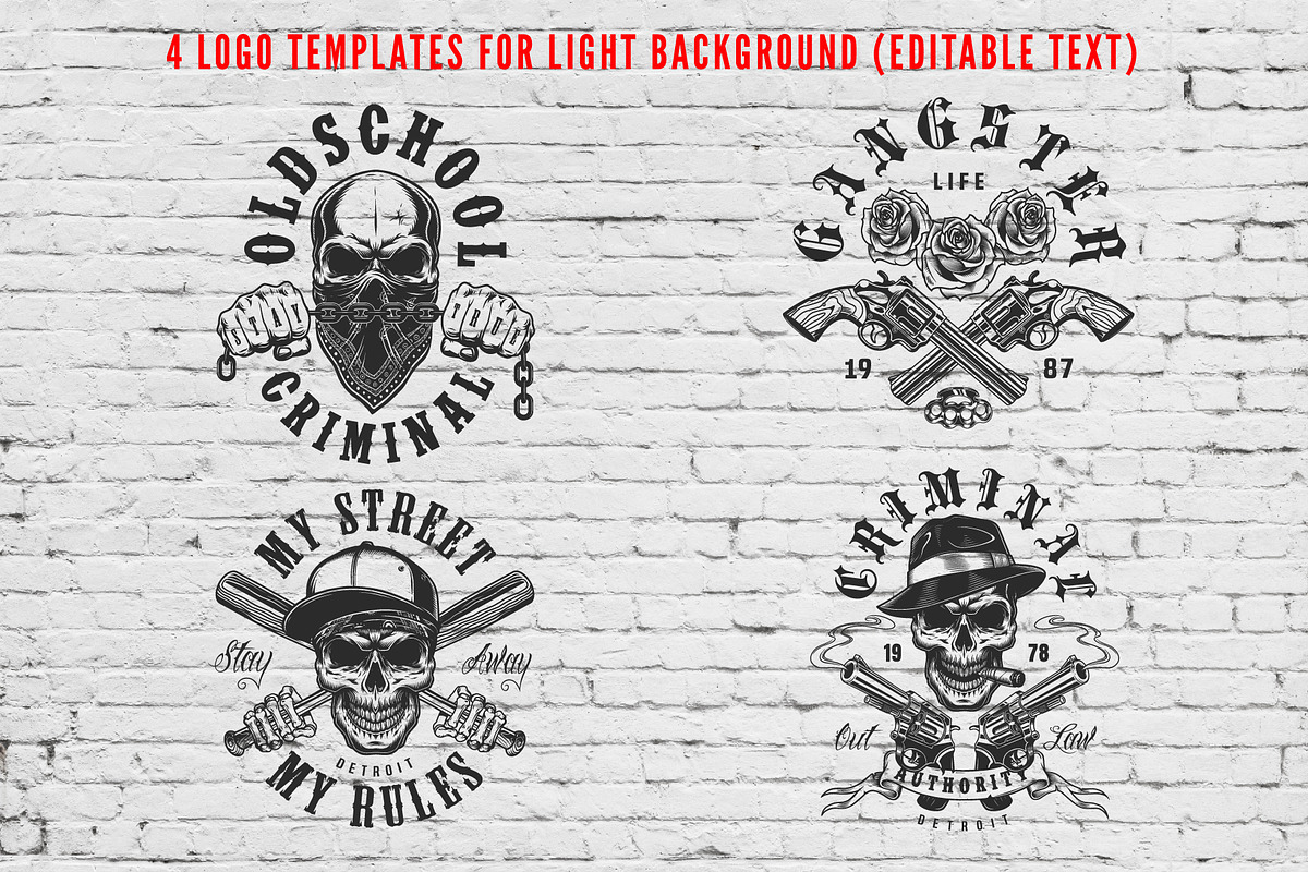Gangsters templates, a Templates & Theme by DGIM studio