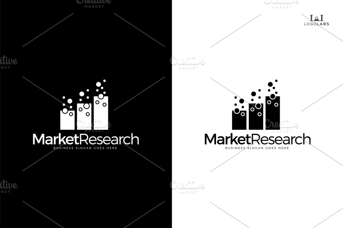 Market Research Logo, a Branding & Logo Template by LogoLabs