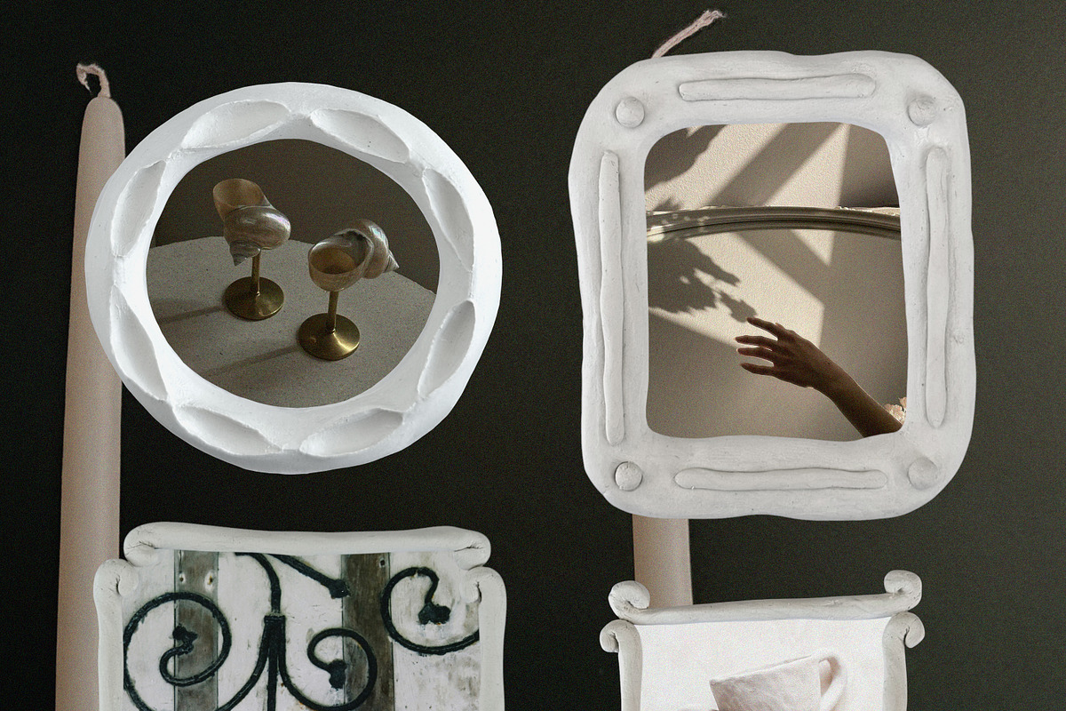 Handmade Frames and Objects Set
