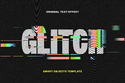 Screen Glitch Text Effect, a Layer Style Add-On by Design Squad