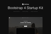 Bootstrap 4 Startup Kit, a Bootstrap Template by Dorkoy Themes