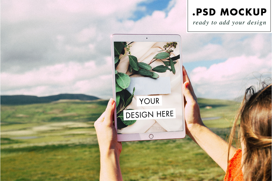 photoshop Ipad mockup, an iPad Mockup by Travelling Mockups