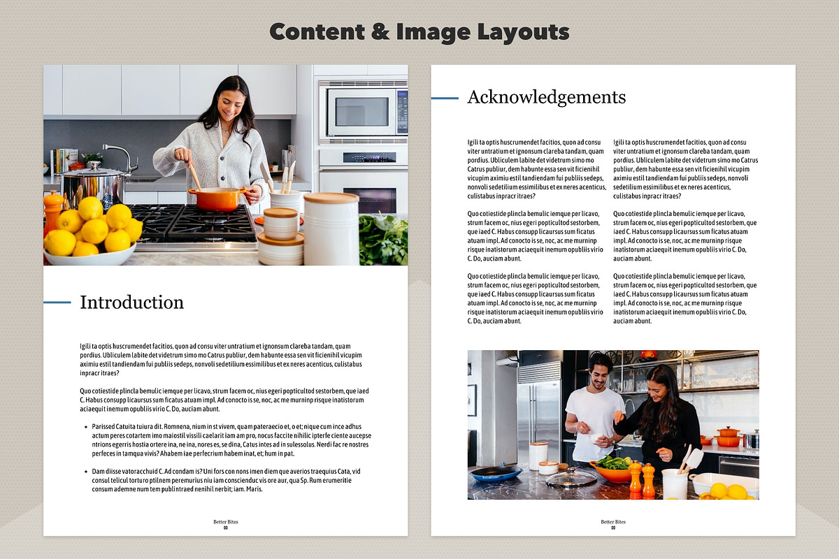 Canva Digital Cookbook Template, a Brochure Template by Dandymark | Creative Market